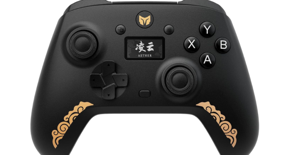 Bigbigwon Aether C6 Tri-mode Wireless Hall-Effect Gaming Controller Black