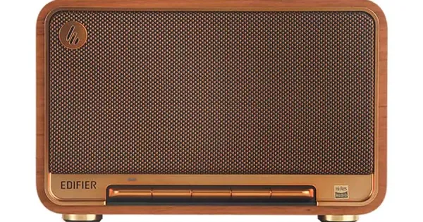 Edifier D32 Portable Bluetooth Brown Tabletop Speaker