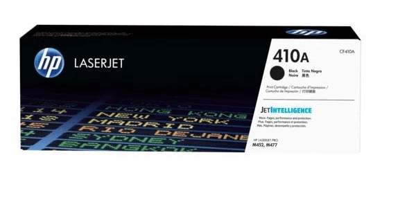 HP 410A Black Original LaserJet Toner Cartridge (Bundle With Full Set ...