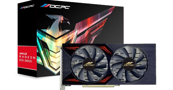 OCPC Radeon RX 6600 LE 8GB XE GDDR6 Graphics Card