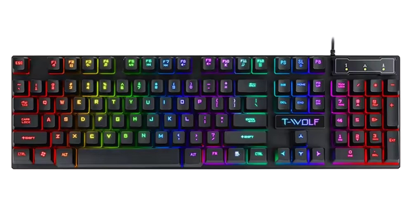 T-Wolf T20 Wired RGB Gaming Keyboard Price in BD