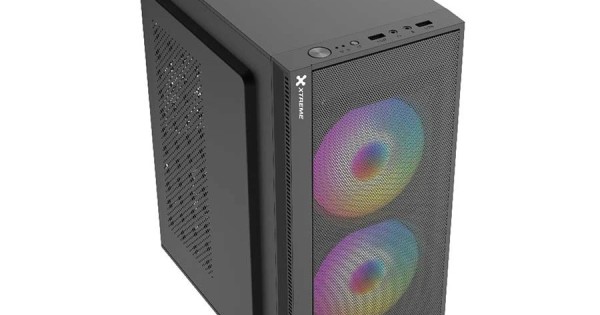 Xtreme M111 RGB Mid Tower Casing With 2 RGB Fan Price in BD